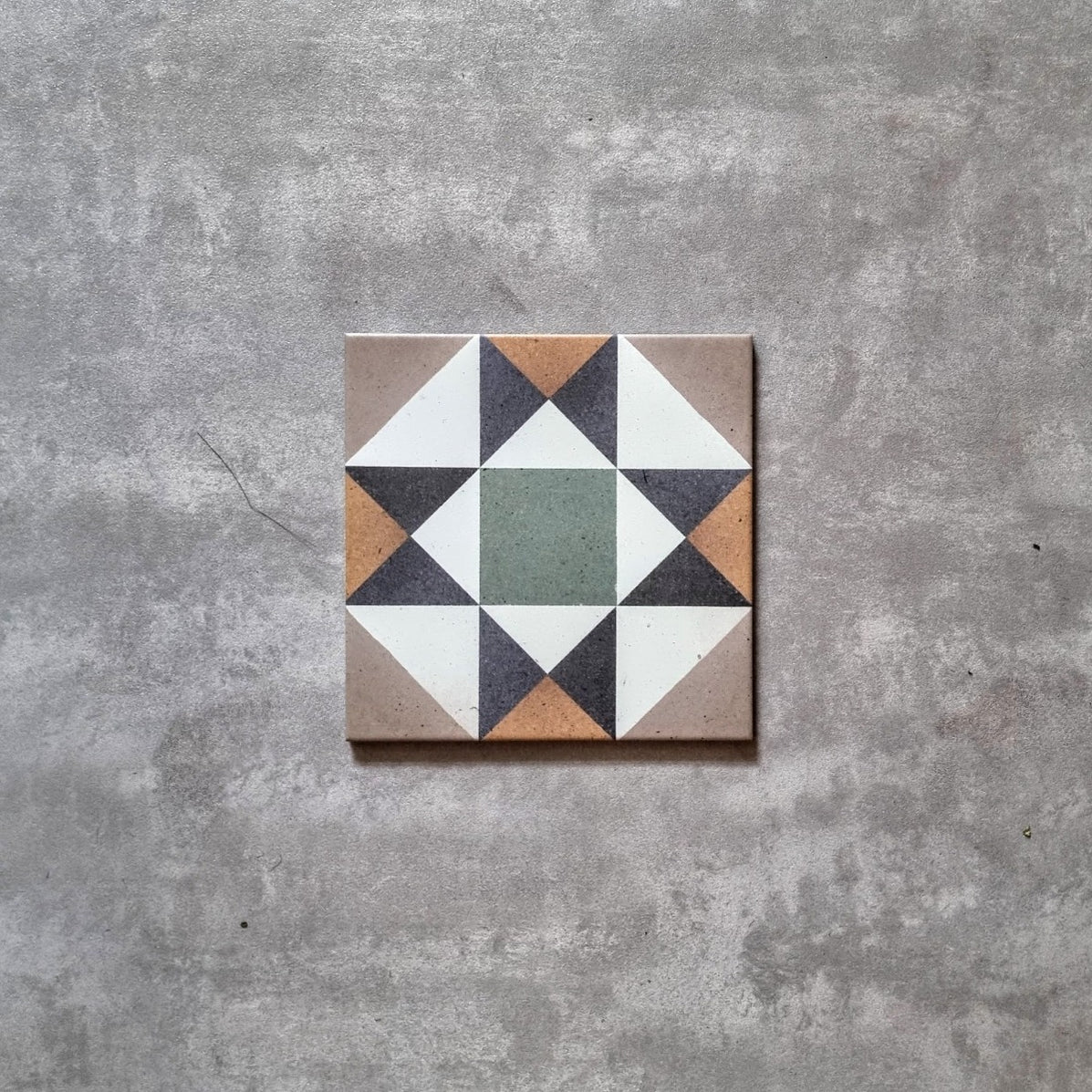 Maison Brun Tiles | Victorian Pattern Tile | Wall & Floor - 20cm x 20c ...