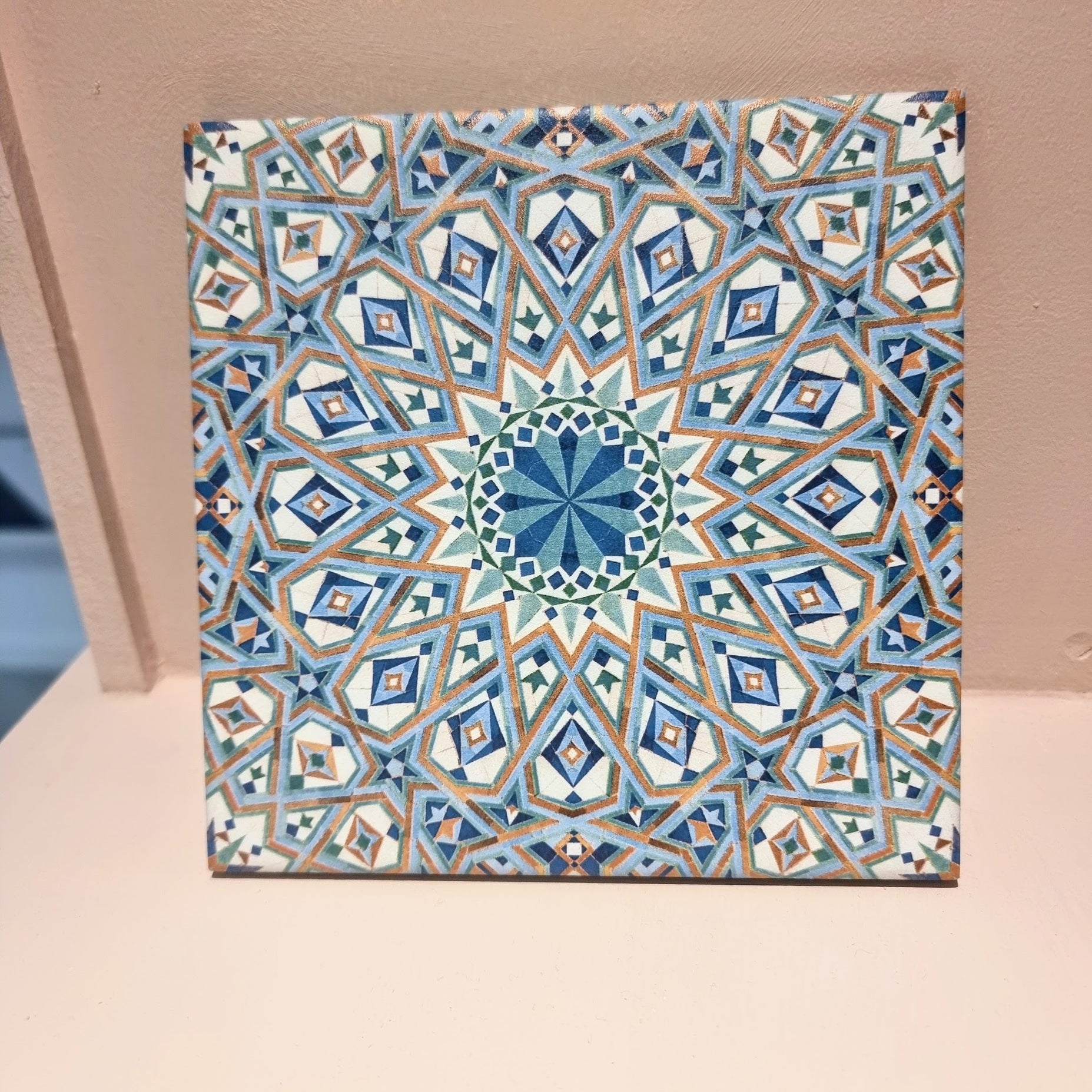 Pasha Kashani Moroccan MINI Tile 15cm x 15cm — Artisan Tile Company