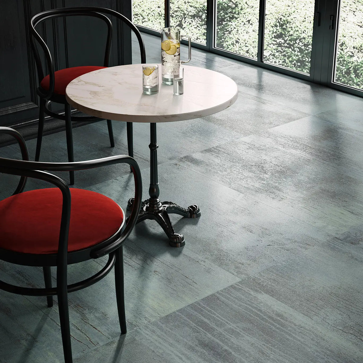 Felzin Verde Metallic Wall and floor Tiles 60cm x 60cm — Artisan Tile ...