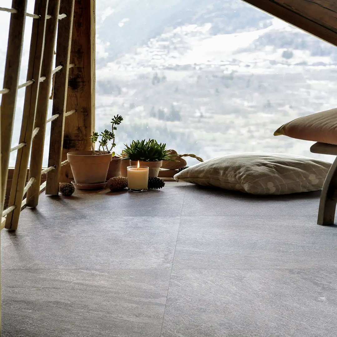 Cocoon Stone Silver 2cm Outdoor Porcelain Tiles 60cm x 90cm — Artisan ...