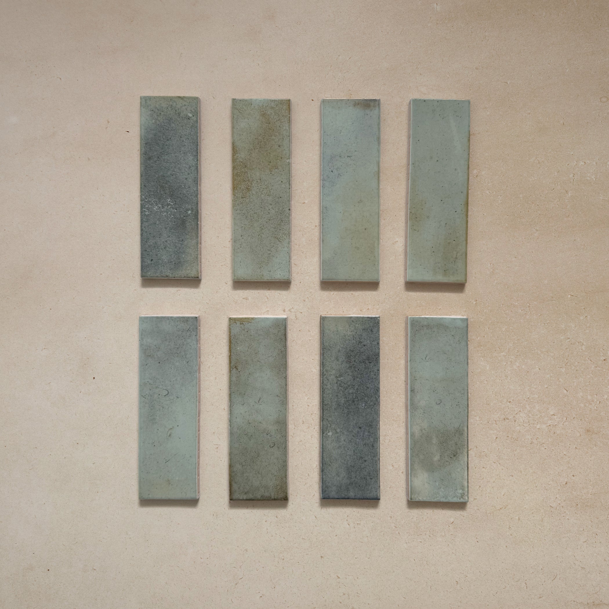 Beijing Celadon Green Brick | Wall Tile | Moroccan Style | 5.1cm x 16 ...