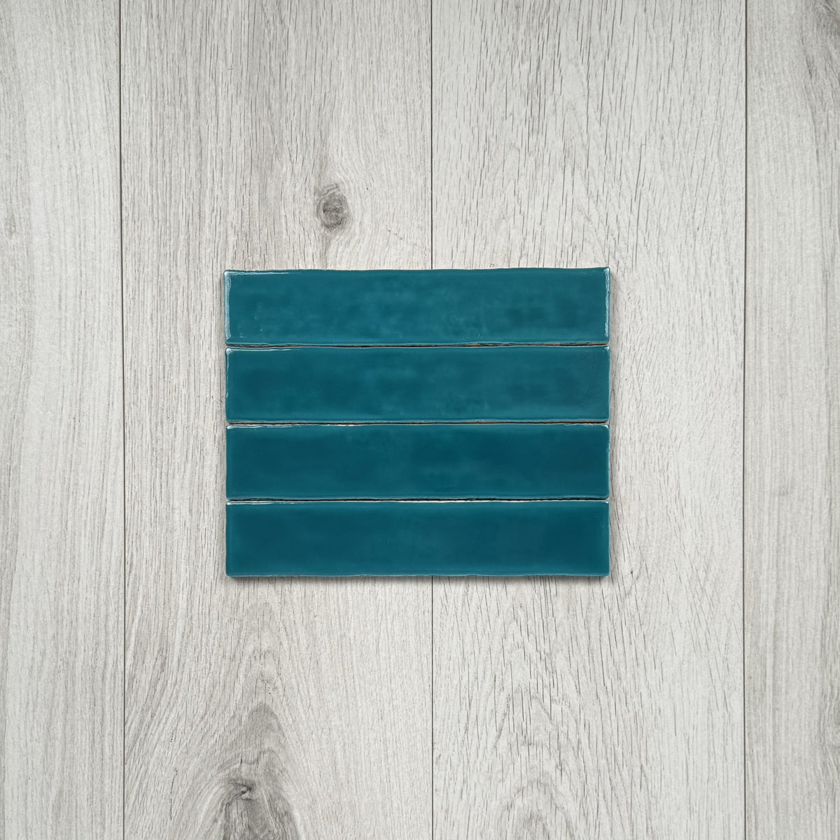 Iconic Turquoise Brick Wall Tiles 5cm x 25cm — Artisan Tile Company