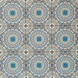 Pasha Kashani Moroccan MINI Tile 15cm x 15cm — Artisan Tile Company
