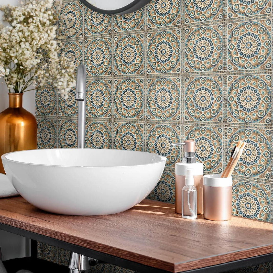Pasha Mini Zanjan Moroccan Tile 15 x 15cm — Artisan Tile Company