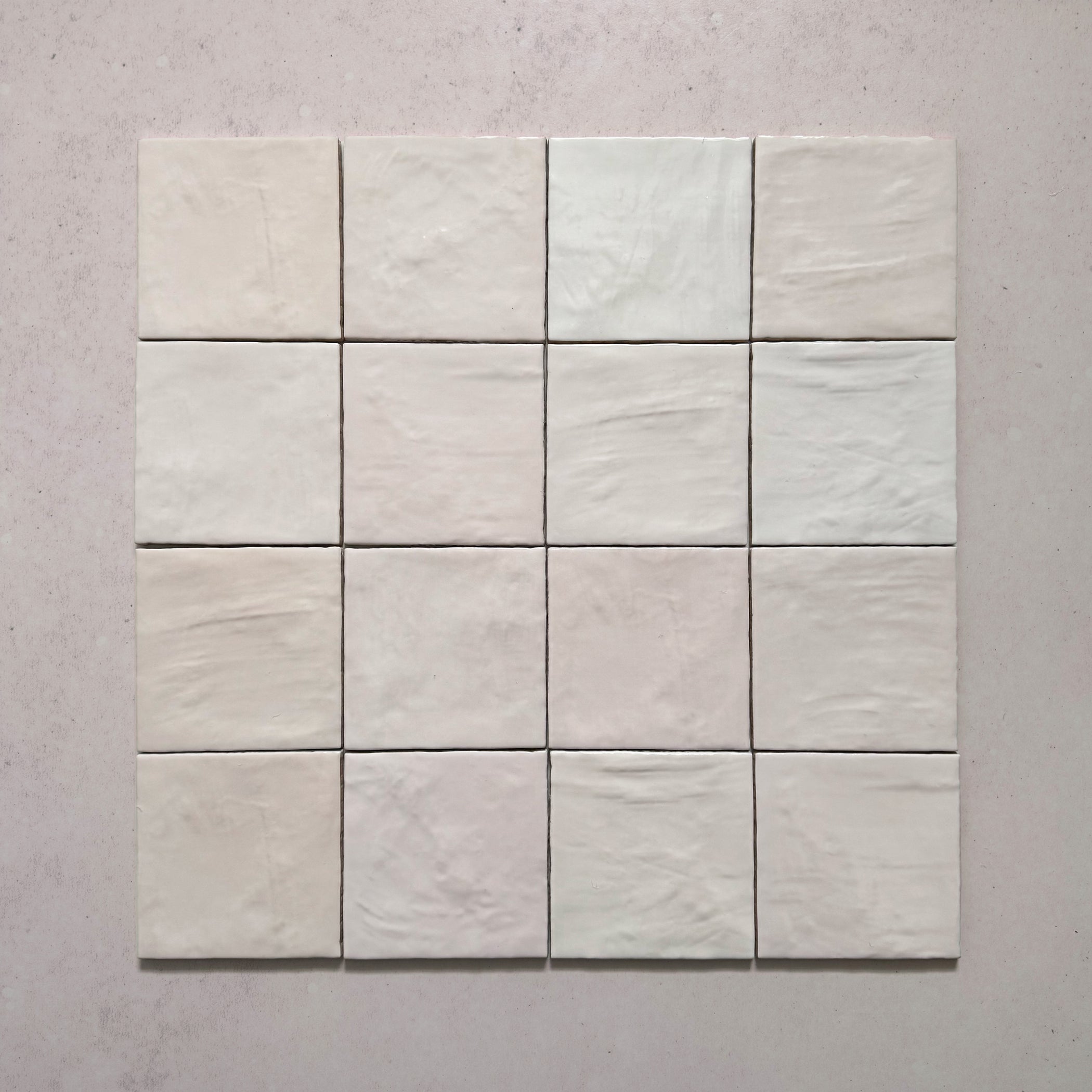 Zellij Pink Mist Square | Moroccan Style | 13.2cm x 13.2cm — Artisan ...