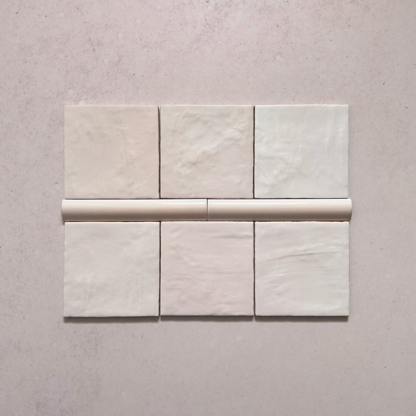 Zellij Pink Mist Square | Moroccan Style | 13.2cm x 13.2cm — Artisan ...