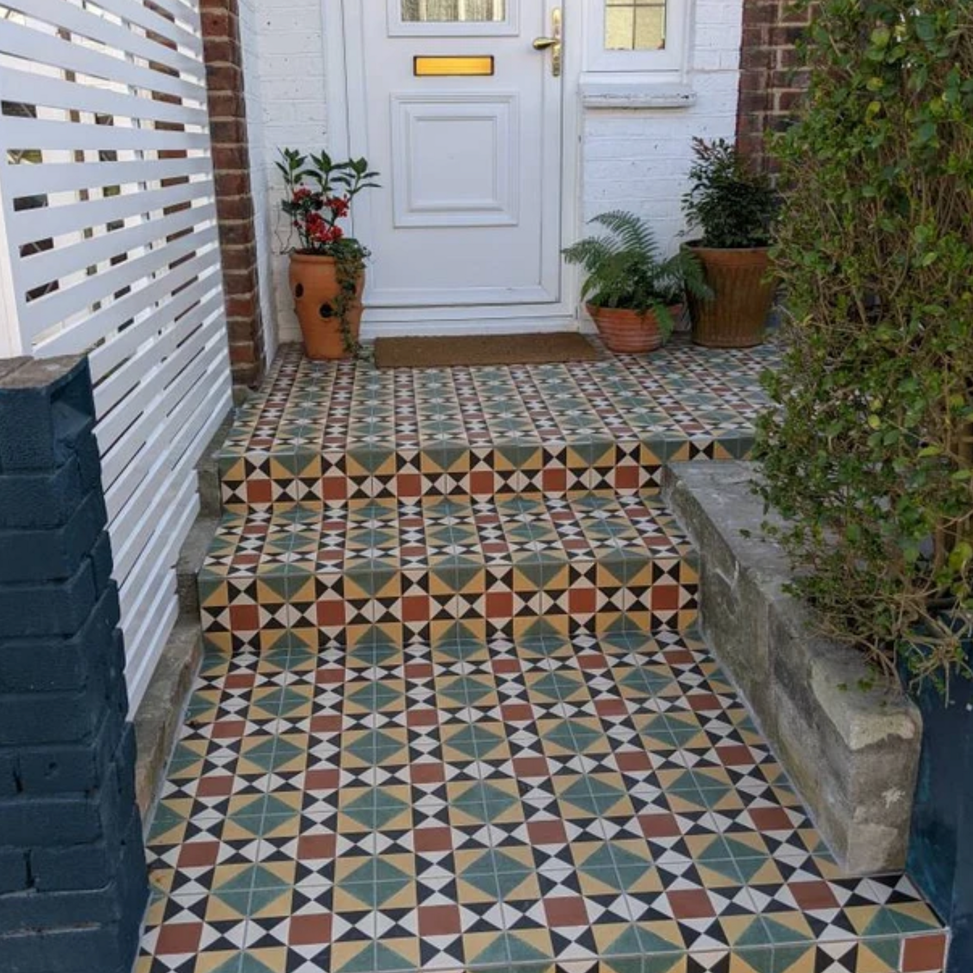Maison Norton Decor Victorian Pattern Wall & Floor Tiles 20 x 20cm ...