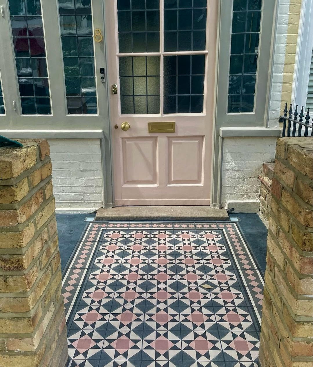 Maison Rose Decor Victorian 20cm x 20cm — Artisan Tile Company