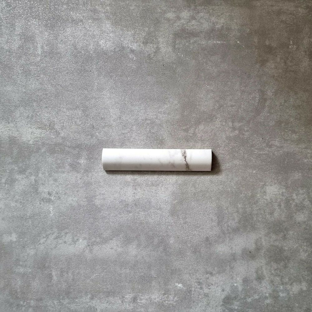 Hampstead Marble Pencil Bullnose Border Tiles 3cm x 15cm — Artisan Tile ...