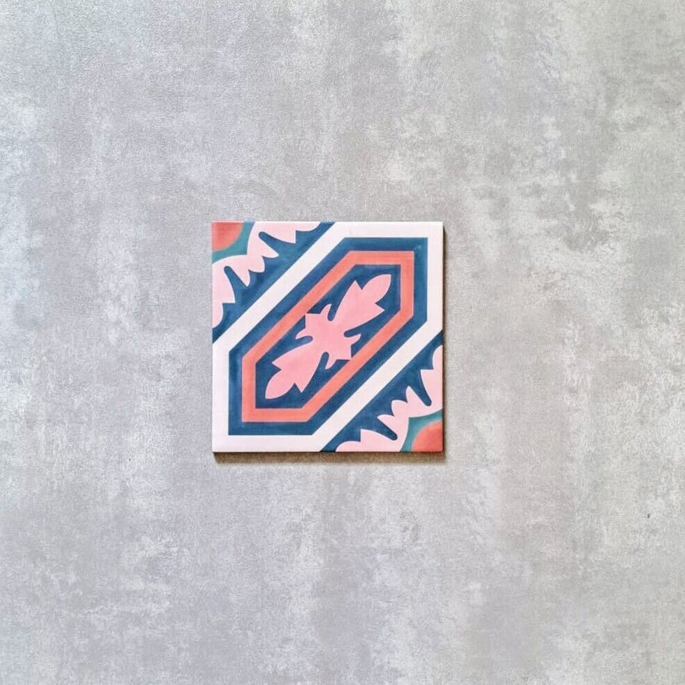 Europa Vienna | Multicoloured Tile | 20cm x 20cm | Wall & Floor Tiles ...