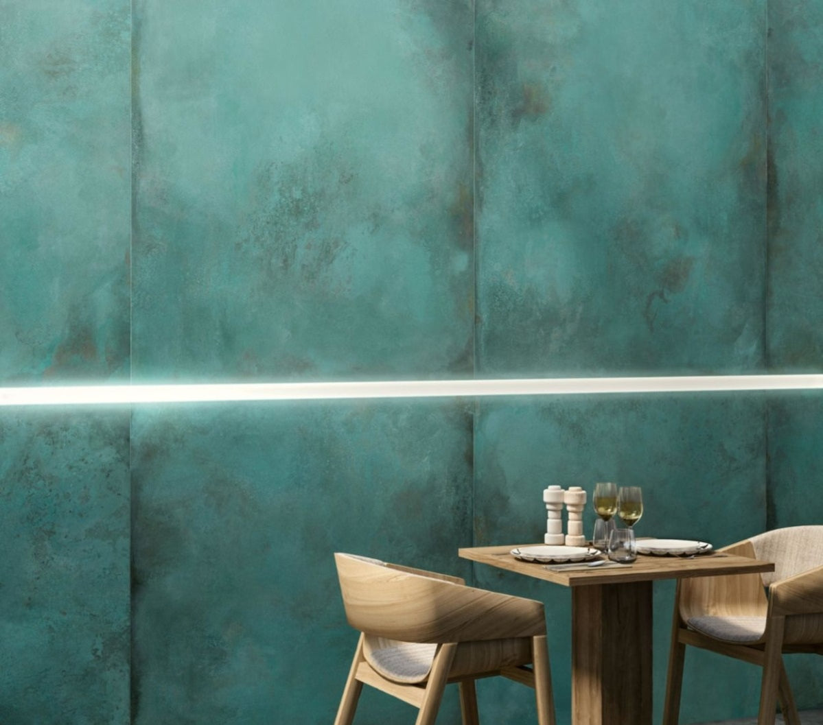 Elements Oxide Metallic Wall & Floor Tile 60cm x 60cm — Artisan Tile ...