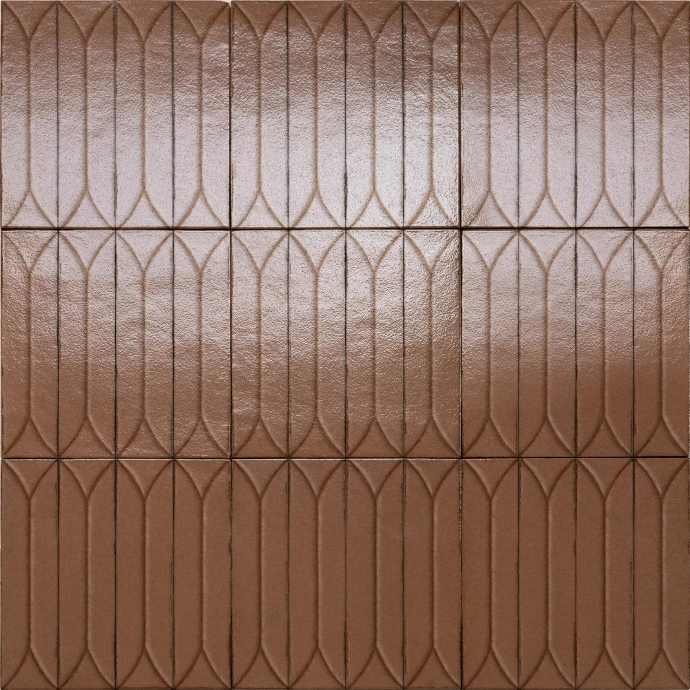 FULL TILE SAMPLE Kutani DECOR Cotto Porcelain Wall Tiles Tiles 9.1cm x ...