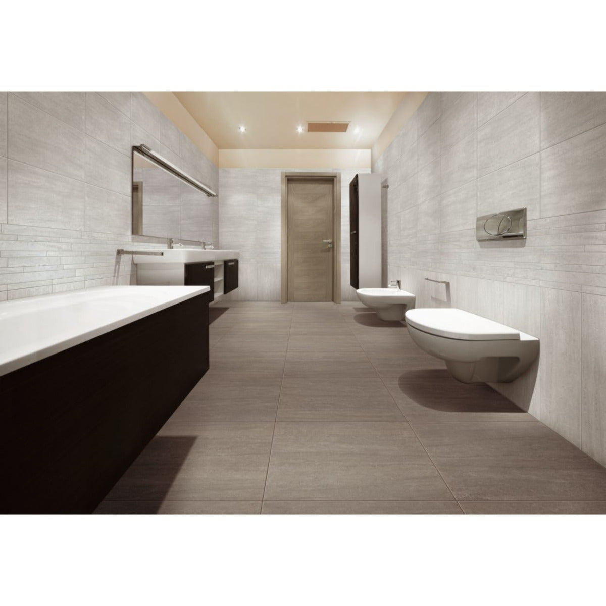 Alpine Stone Tile | Grey | Stone Effect | 30cm x 60cm | Wall & Floor T ...