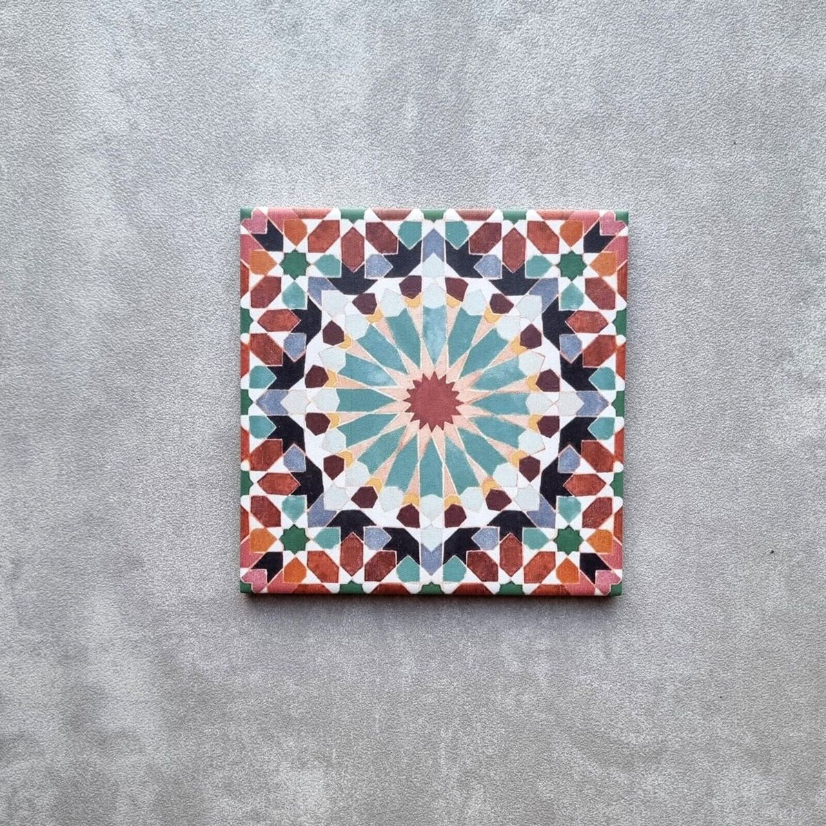 Marocain Mulai MINI Moroccan Porcelain Wall & Floor Tile 15cm x 15cm ...