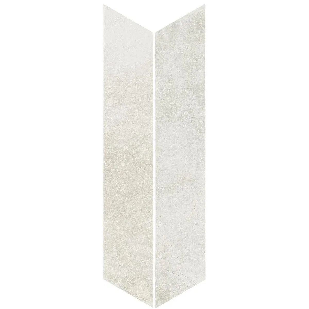 Obsidian Stone CHEVRON Silk 10cm x 53cm FULL TILE SAMPLE — Artisan Tile ...