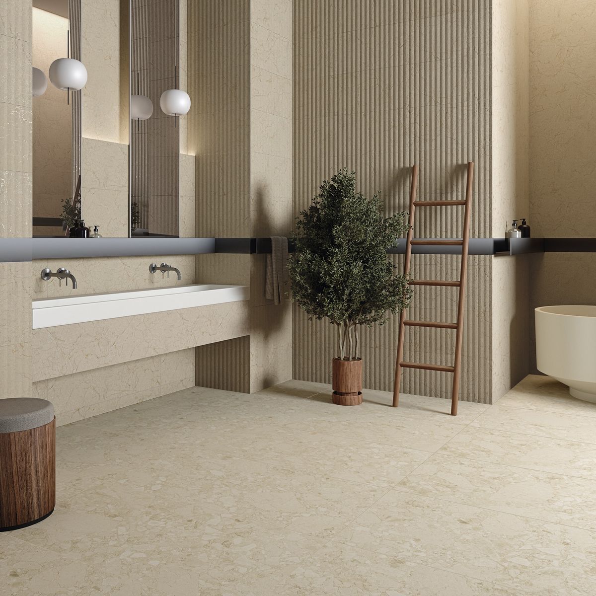 Terrace Terrazzo Ivory 60cm x 60cm — Artisan Tile Company